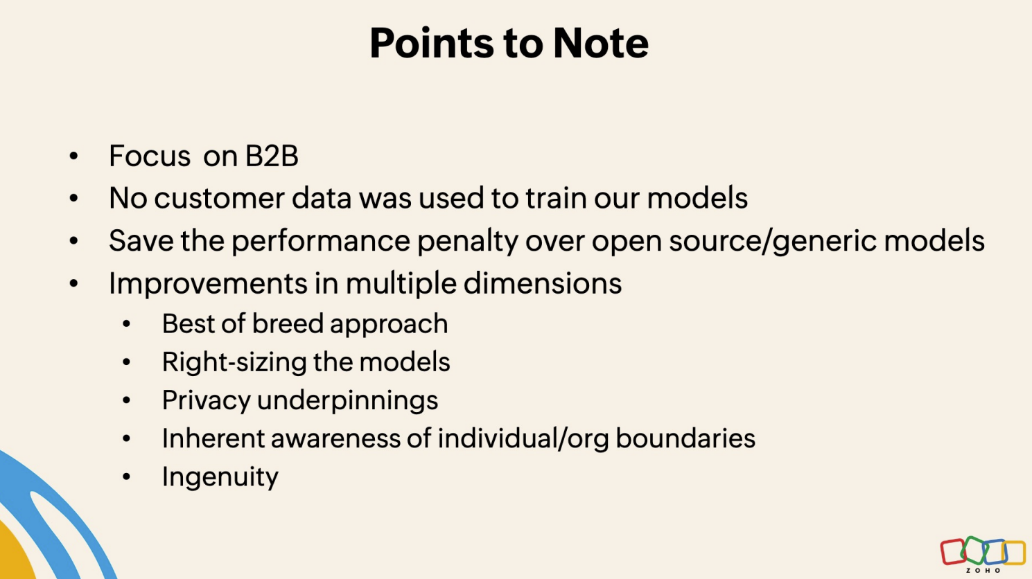 Zoho unveils Zia LLM and AI agents to democratize enterprise AI